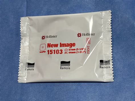 New Hollister 15103 Flat Ceraplus Ostomy Skin Barrier Cut To Fit 2