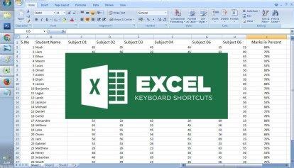 Microsoft Excel Keyboard Shortcut Keys List For Pc And Mac Artofit