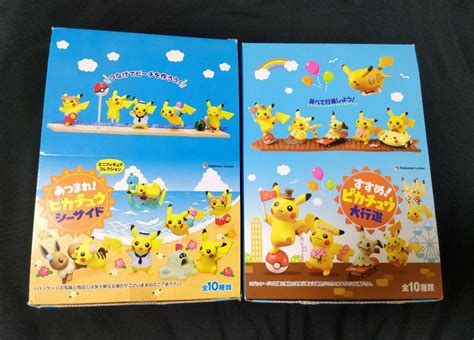 ポケモン フィギュア あつまれ！ピカチュウシーサイド すすめ！ピカチュウ大行進 メルカリ