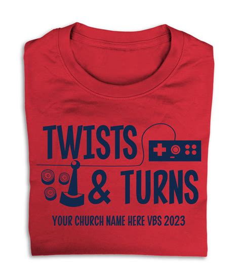 custom vbs t shirts twists and turns vbs vtnt051