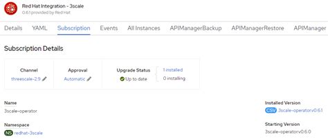 Upgrading 3scale Patch Releases With Operator · Issue 663 · 3scale