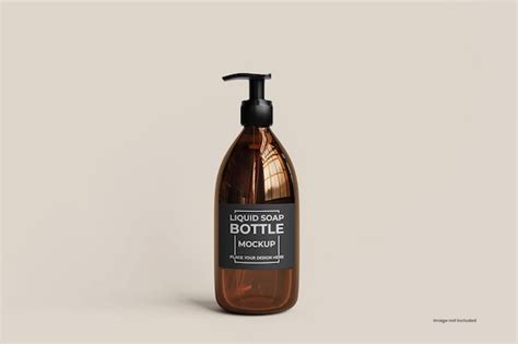 Premium Psd Liquid Soap Bottle Mockup