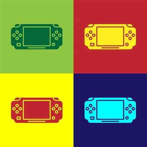 Videojuegos retro imágenes de stock de arte vectorial Depositphotos