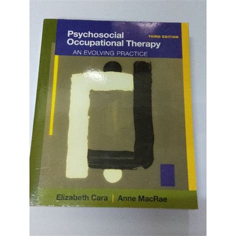 職能治療 Psychological Occupational Therapy 第三版 蝦皮購物