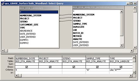 Example Of A Land Use Query Using Wildcard Characters Download Scientific Diagram