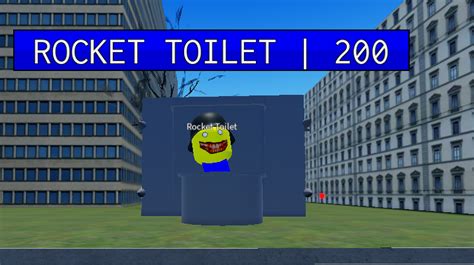 Rocket Toilet Skibidi Toilet Siege Defense Wiki Fandom