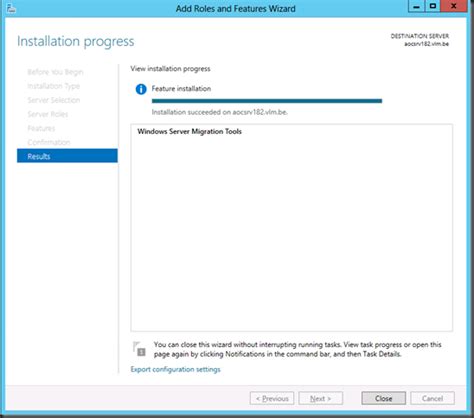 Installing Using The Windows Server Migration Tools To Migrate Local Users Groups Working