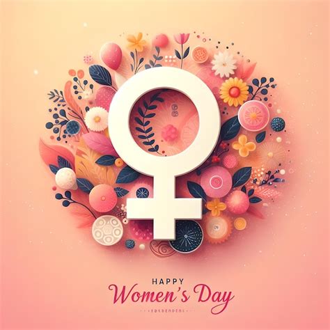 Premium Photo Happy International Womens Day