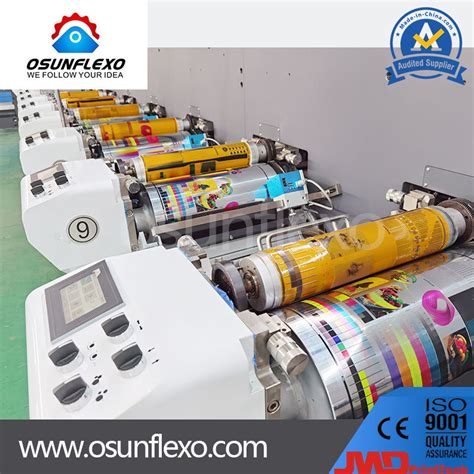 Inline Flexo Printing Press Machine Label Printing Machine China