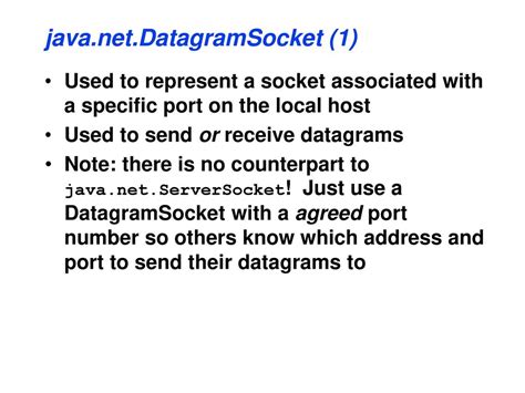 Advanced Java Programming Unit One Networking Ppt Download