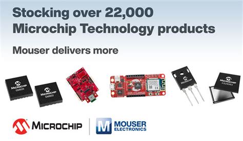 贸泽备货丰富多样的microchip Technology产品组合 测试测量 电子元件技术网
