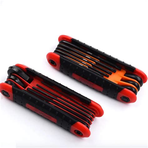 Buy 8 In 1 Torx Hex Allen Wrench Set Folding