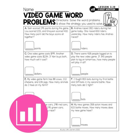 Lucky To Learn Math 3 Digit Addition Review Lesson 310