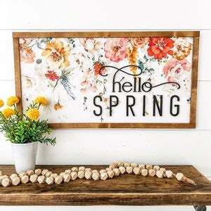 Hello Spring Etsy
