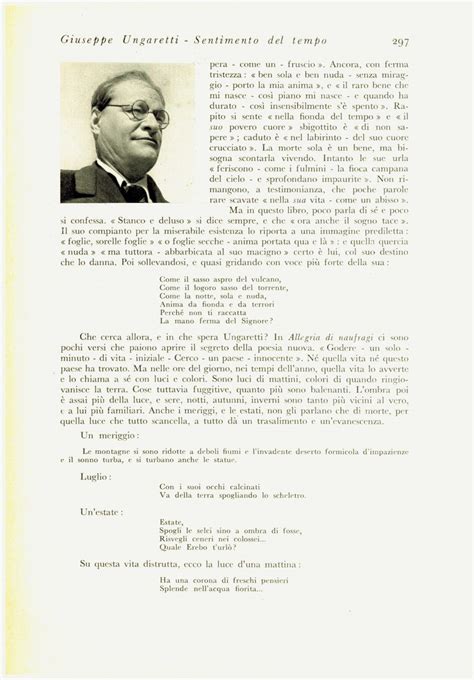 Una Poesia Di Giuseppe Ungaretti La Tua Luce