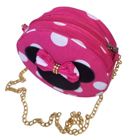 Vestido Infantil Minnie Rosa Acessórios Elo7