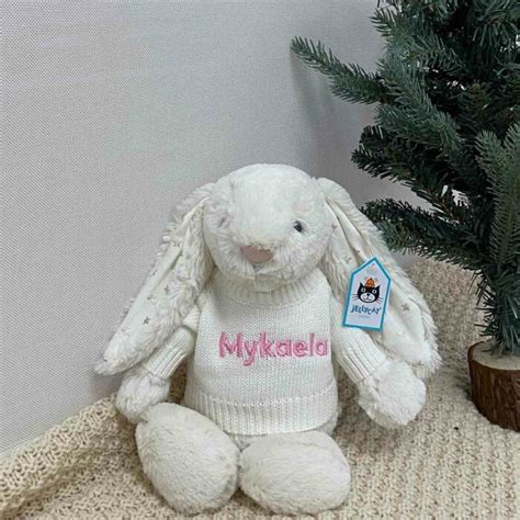Jellycat Bashful Twinkle Bunny Medium Cm