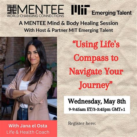 Using Lifes Compass To Navigate Your Journey May 8 2024 Online Event