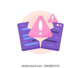Program Crashes Warning System Software Errors Stock Vector Royalty Free Shutterstock