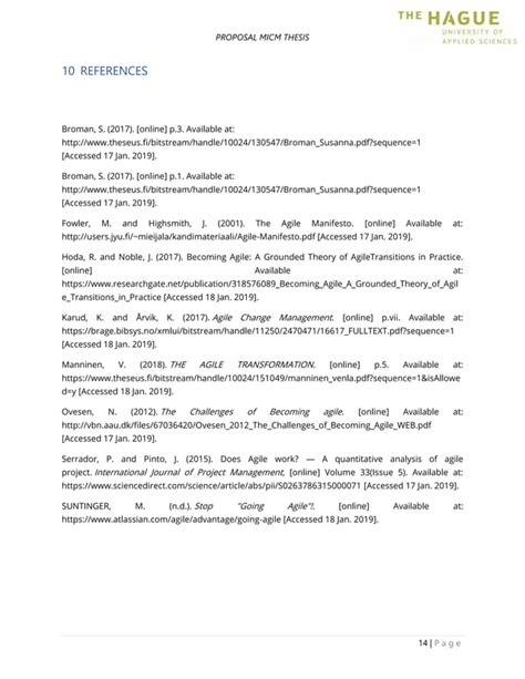 Master Thesis Proposal Agile Transformation Pdf