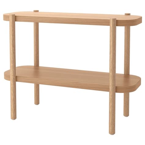 Listerby Console Table Oak Veneer 92x38x71 Cm Ikea