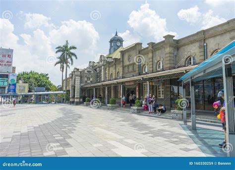 Day View Of Hsinchu Train Station In Hsinchu Taiwan Editorial Stock