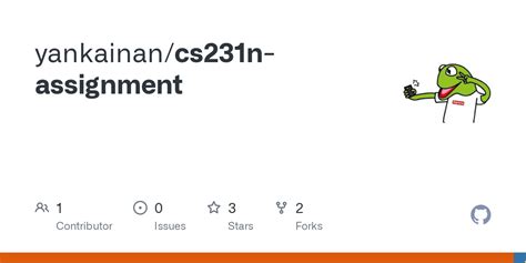 Github Yankainan Cs N Assignment