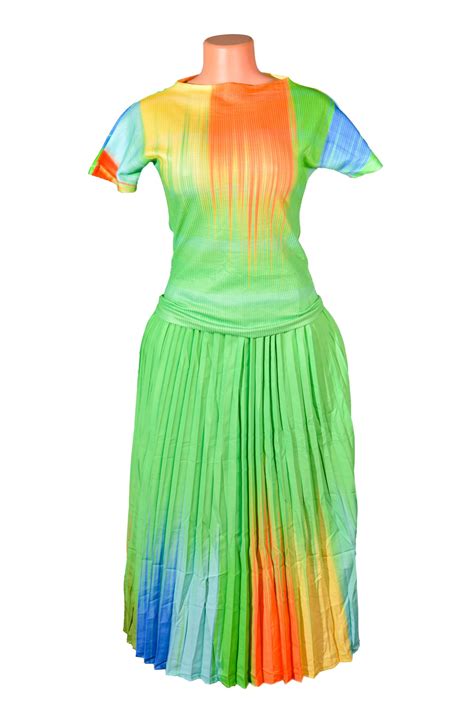 Superior Quality Two Piece Skirt Set In Miyaki Style Novi Style
