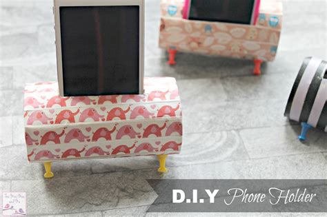 DIY Phone Holder Creative Summer The Mini Mes And Me