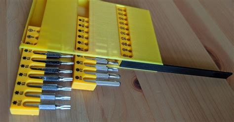 Precision Screwdriver Micro Bit Case By Methyl Download Free Stl