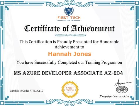 Microsoft Certified Azure Developer Associate AZ 204 Training Course