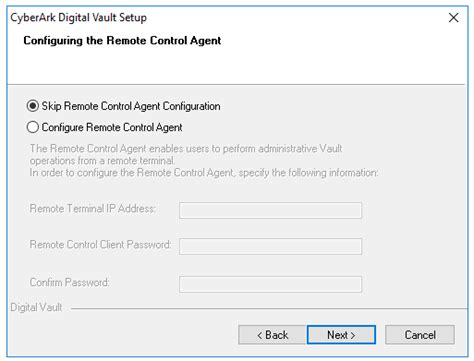 Install The Cyberark Primary Vault