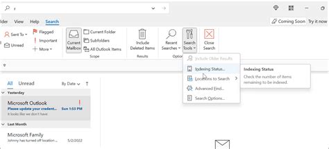 windows 11 outlook search not working 6 fixes