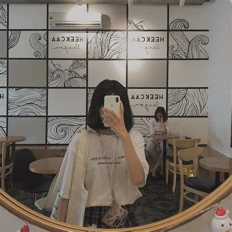 Top Pictures Hidden Face Blurry Aesthetic Mirror Selfie Excellent