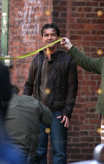 Photos And Pictures Actor Antonio Banderas On The Set Of The Code