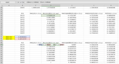 【转】灰色关联度分析 Excel 哔哩哔哩