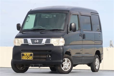 【走行距離 146302 Km】売切すぐ乗れる ターボ ナビ テレビ Nv100クリッパーバンgxターボ H24 黒美車 税金安い4ナンバ 4at好調 社外aw キ レス 予備検査合格済の