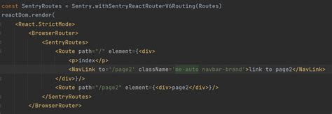 React Sentry Sdk Does Not Send Navigations Events Only Pageload