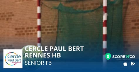 Cercle Paul Bert Rennes HB Hand Score N Co
