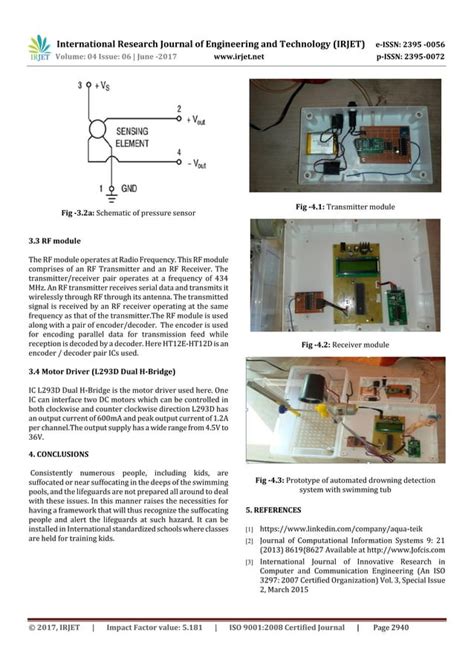 automated drowning detection and security in swimming pool pdf