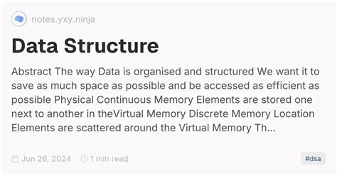 data structure