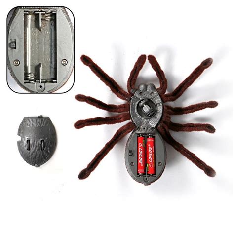 Halloween Scary Infrared Remote Control Spider Cre Vicedeal