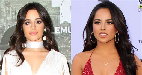 Camila Cabello And Becky G Arrive In Style For Latin American Music