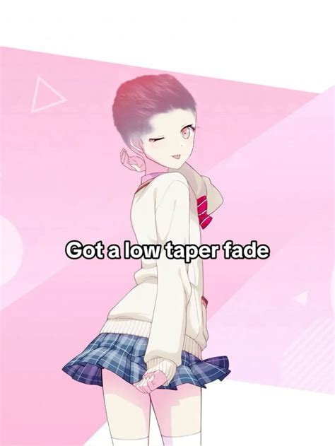 Mizuki Low Taper Fade In 2024 Low Taper Fade Singing Monsters Taper