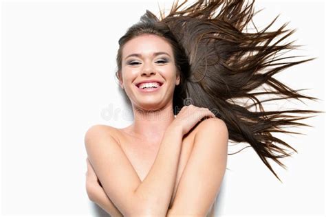 Beautiful Long Haired Girl Stock Image Image Of Hair 15804219