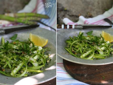 Салат спаржевый с мятой (Shaved Asparagus and Mint Salad): my_happyfood ...