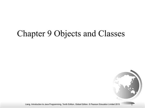 Chapter 9 Objects And Classes Java Learning Ppt
