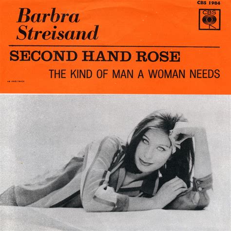 Barbra Streisand Second Hand Rose 1966 Vinyl Discogs