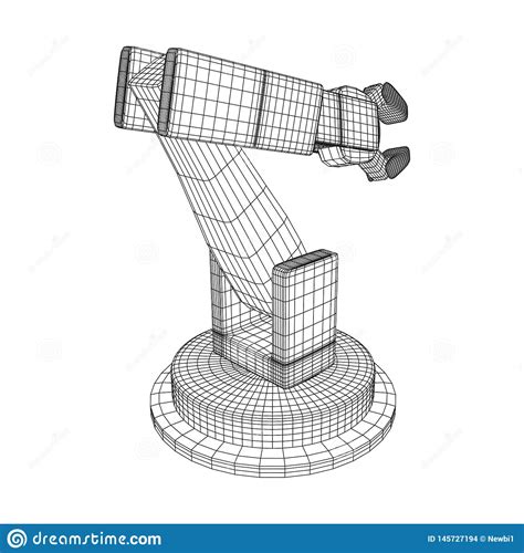 Vetor rob tico do bra o ilustração do vetor Ilustração de objeto