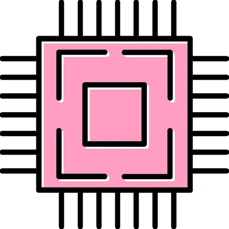 Processor Vector Icon 36825778 Vector Art At Vecteezy